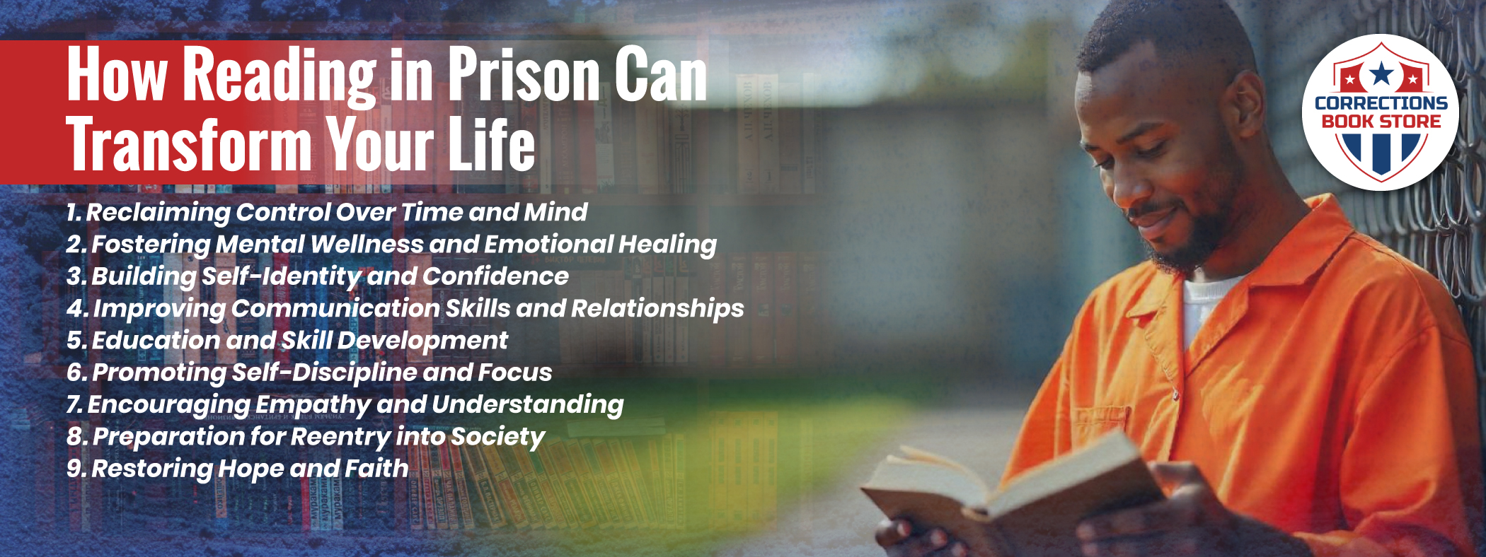 How Reading in Prison Can Transform Your Life – Corrections Bookstores